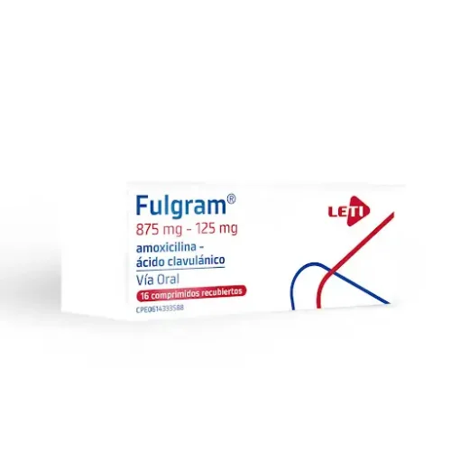 Fulgram 875/125mg x 16 comprimidos | Leti | Farma Vital
