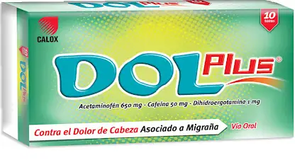 Acetaminofen Dol Plus Calox X 10 Tabletas | Disponible - FarmaVital