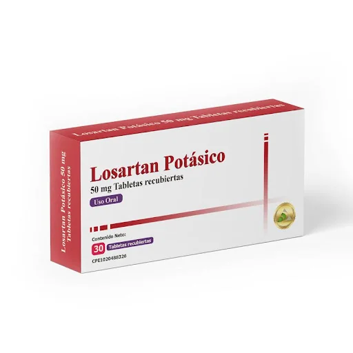 Losartan Potasico Dacc 50mg X 30 Tabletas | Disponible - FarmaVital