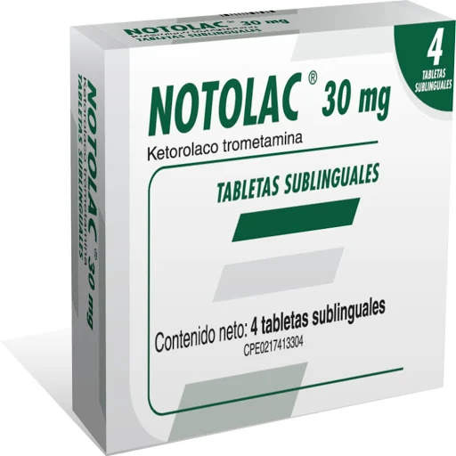 Comprar Notolac 30mg x 4 Tabletas Disponible FarmaVital
